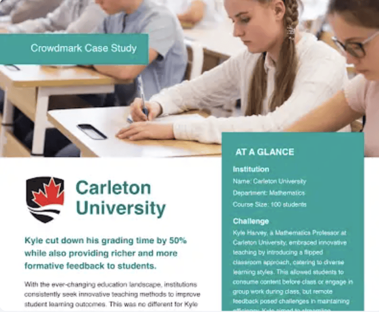 Case Studies - Crowdmark